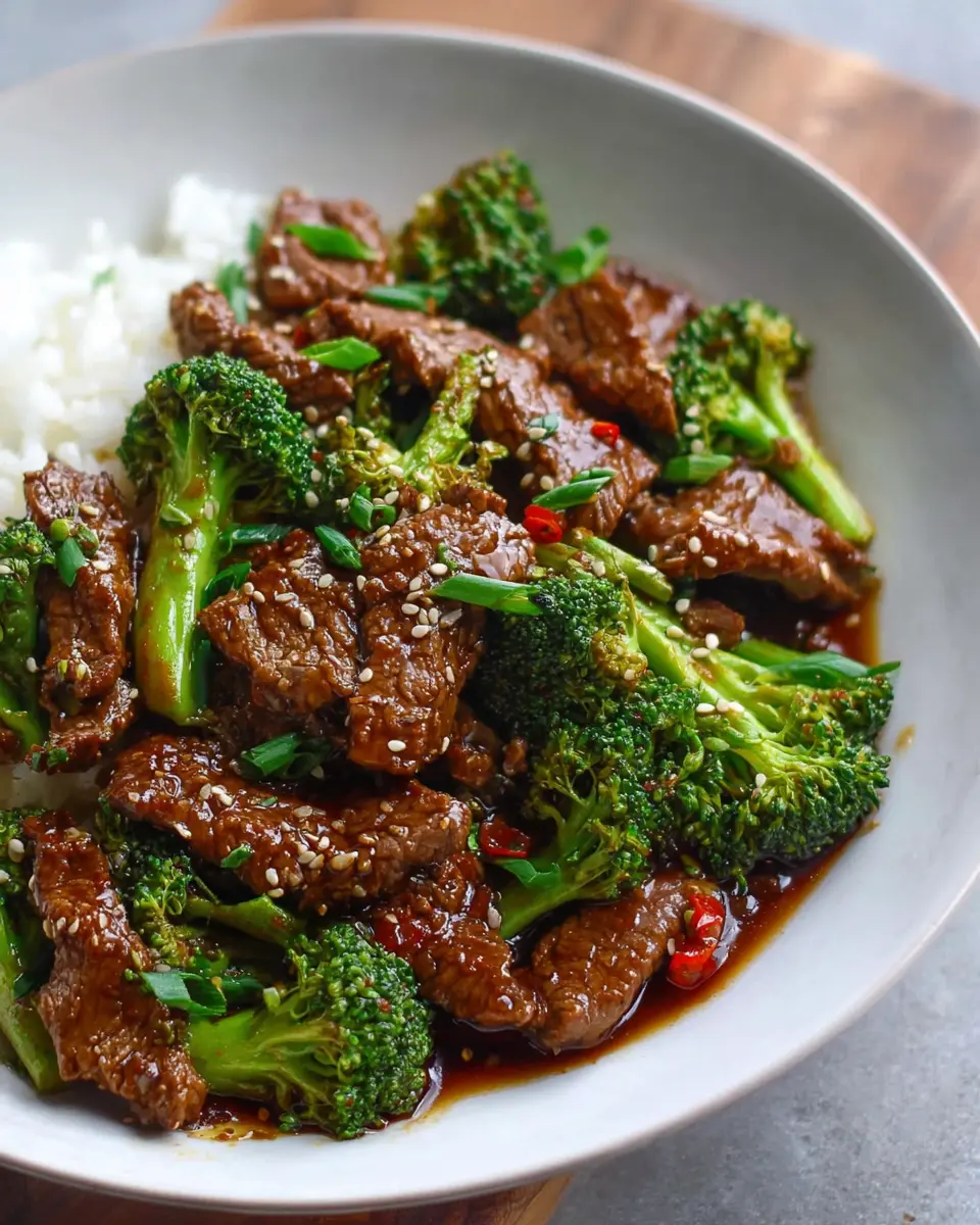 instant pot beef and broccoli